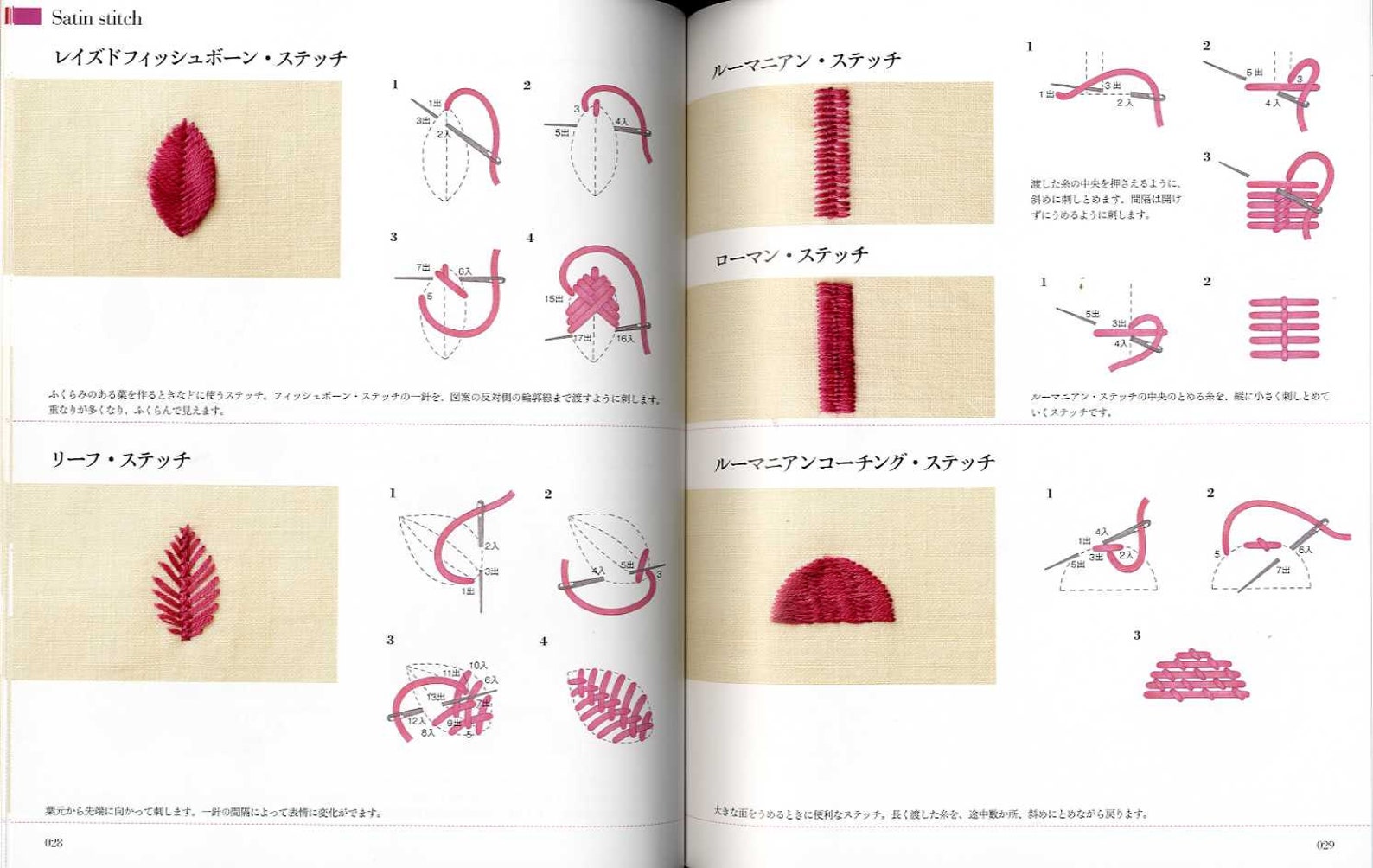 Basic Embroidery Lesson Japanese Craft Book | Etsy