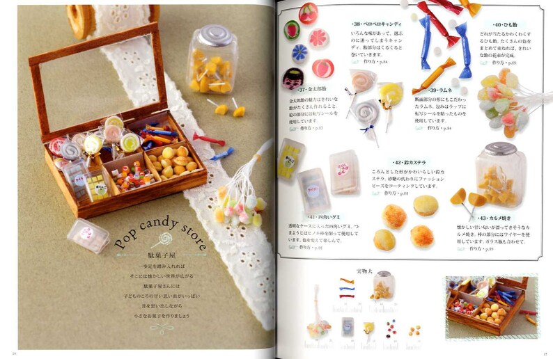 Polymer Clay Miniature Food Book Japanese Craft Book | Etsy