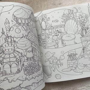 Wonderful Houses in an Imaginary World Coloring Book - Japanese Craft ...