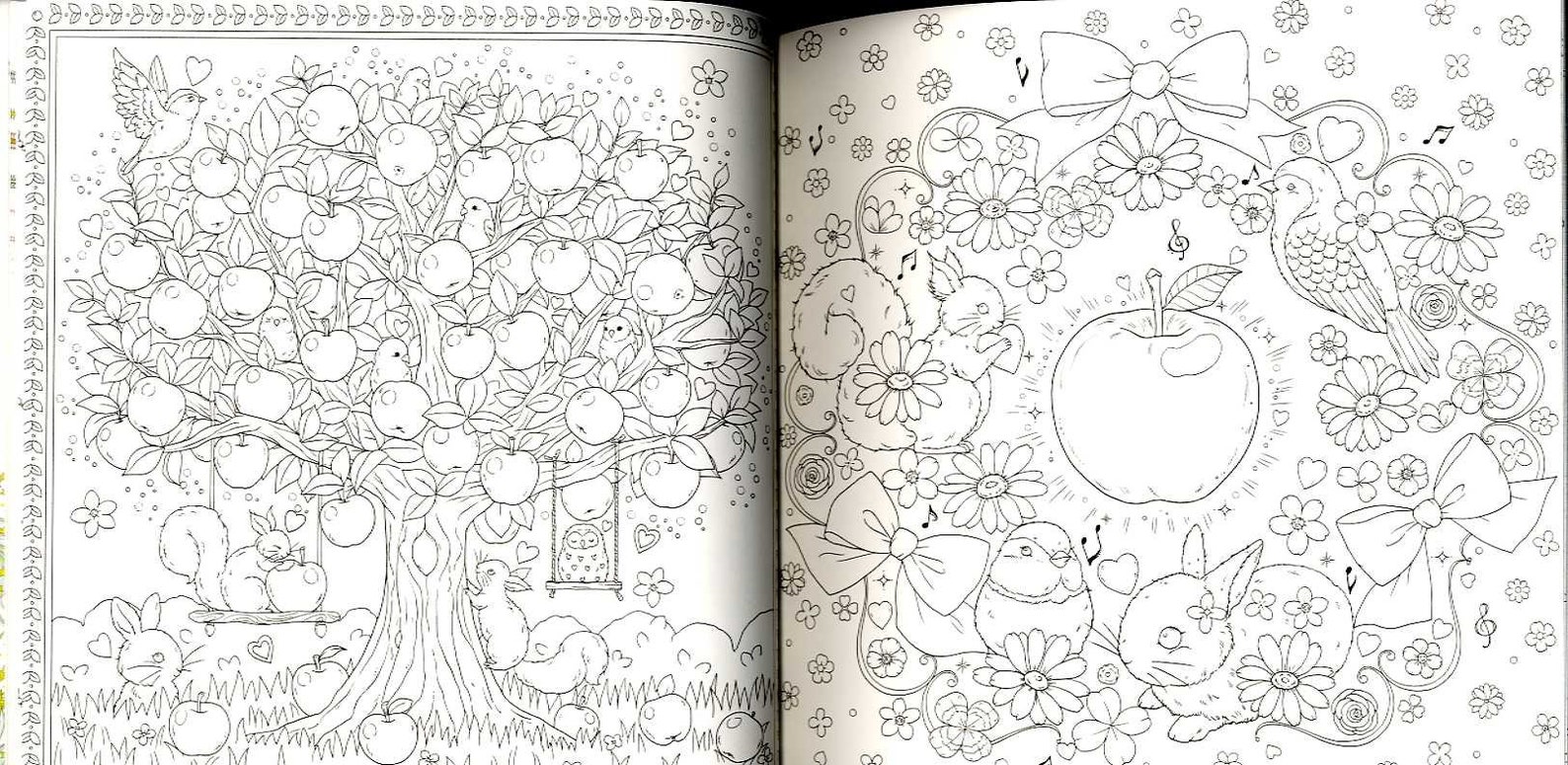 Colors Make You Happy Dream Happiness Coloring Book Japanese | Etsy