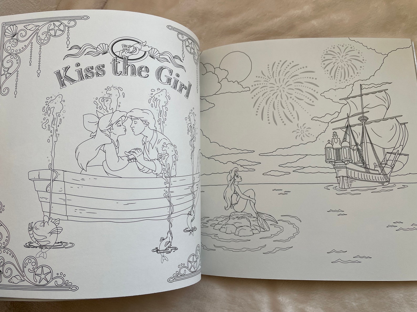 Disney's Shiny Coloring Lesson Book Japanese Coloring Book - Etsy