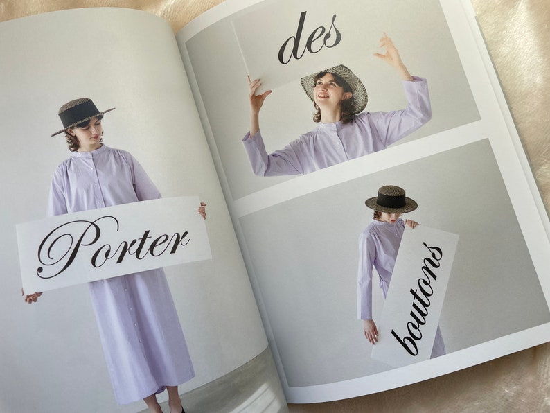 Porter Des Boutons Sewing BOOK A to P - Japanese Craft Pattern Book - Etsy