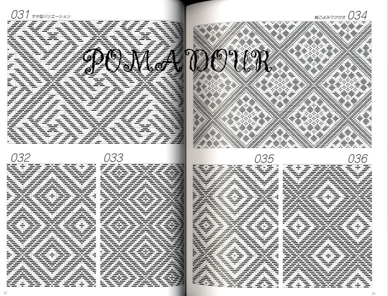 Traditional Kogin Embroidery Designs 205 Book Japanese Craft | Etsy