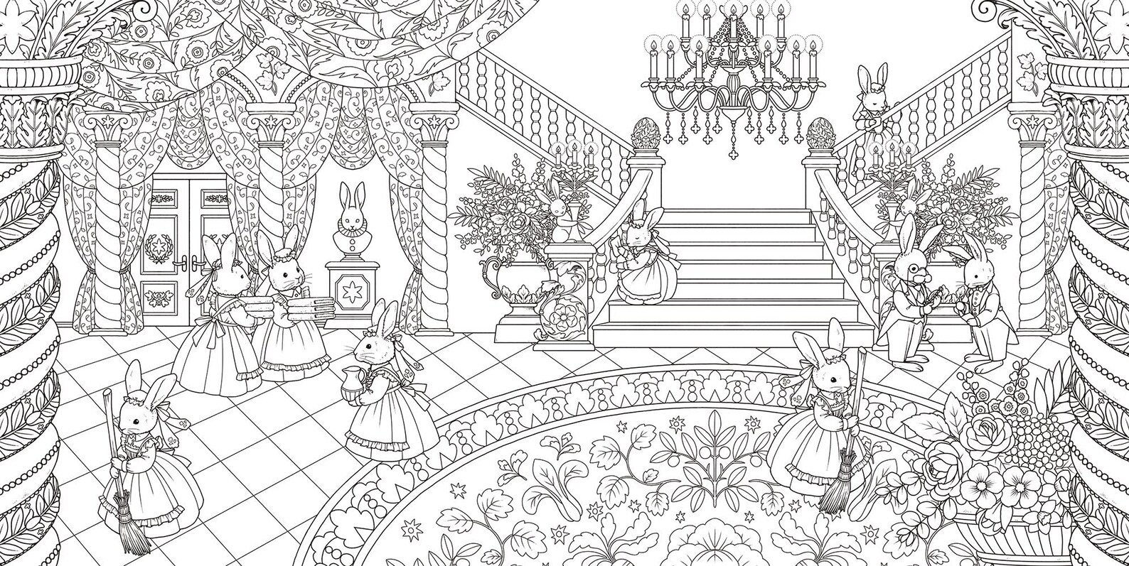 Coloring Book of Secret Dream Story Fairy Tale Like Coloring - Etsy
