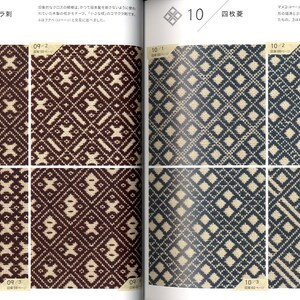 Traditional Kogin Embroidery Designs 88 Japanese Craft Book - Etsy