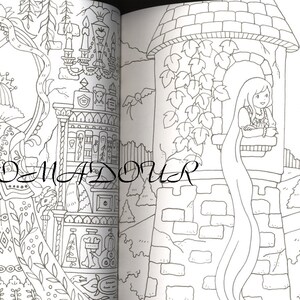 Eriy's World Fairy Tales and Beyond Coloring Book - Etsy