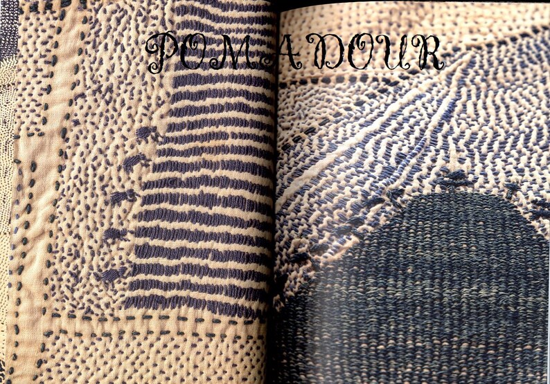 Indian Kantha Embroidery Japanese Craft Book - Etsy