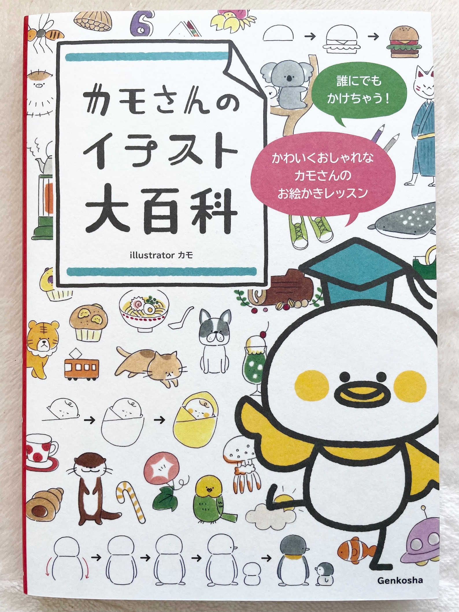 Kamo's Petit Illustrations - Japanese Craft Book - Etsy