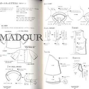 Sewing Pattern Book Shirt and Blouse Japanese Craft Pattern - Etsy