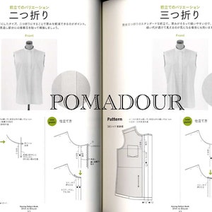 Sewing Pattern Book Shirt and Blouse Japanese Craft Pattern - Etsy
