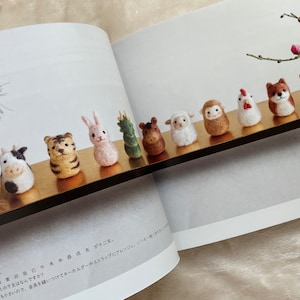 Needle FELT WOOL Cute Japan Motifs Felt De Japan Japanese Craft Book - Etsy