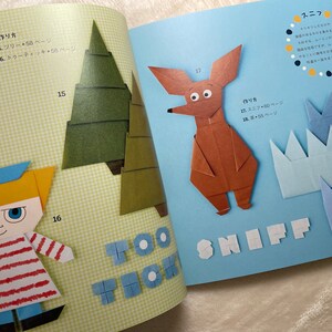 Moomin Origami Japanese Craft Book - Etsy