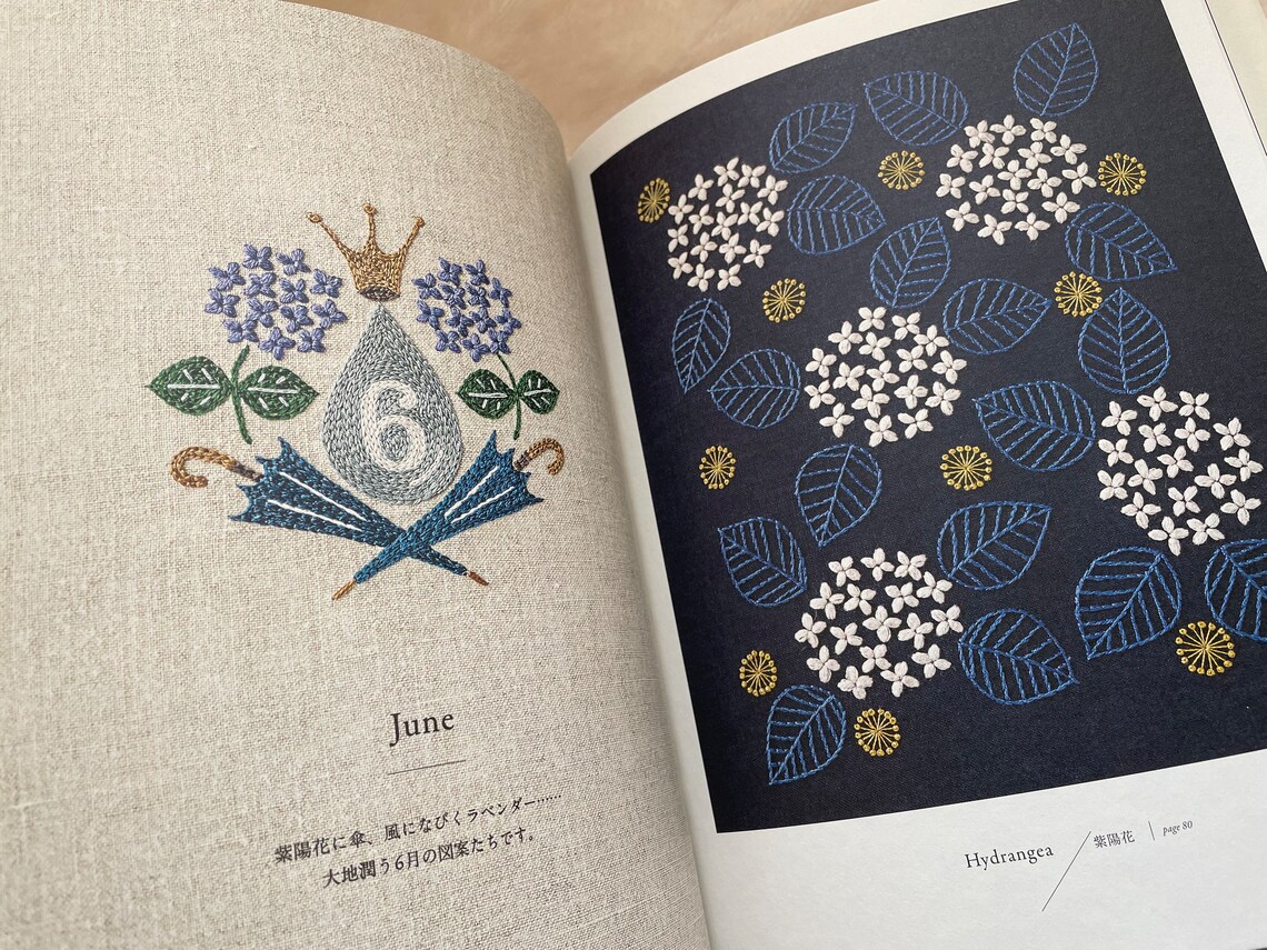 YUMIKO Higuchi Stitch of Season - Japanese Craft Book - Etsy UK