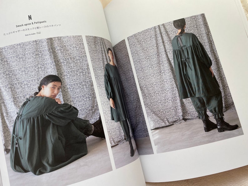 Apron and Work Wear - Japanese Craft Patterns Book - Etsy