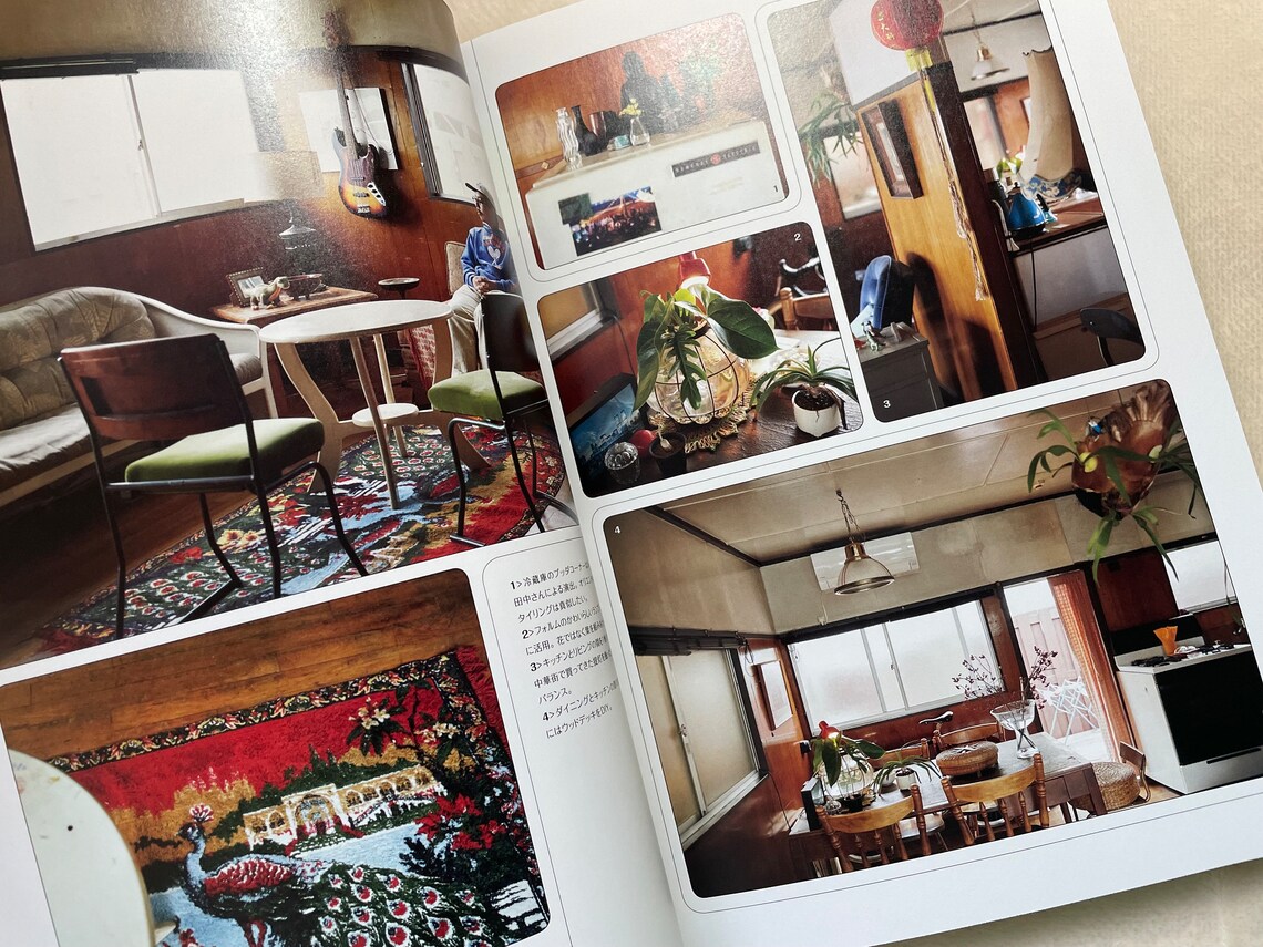 Showa Era Interior Style Wonder - Japanese Home Deco Interior Book - Etsy