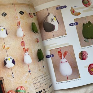 Chirimen Rabbits That Brings Happiness - Japanese Craft Book - Etsy