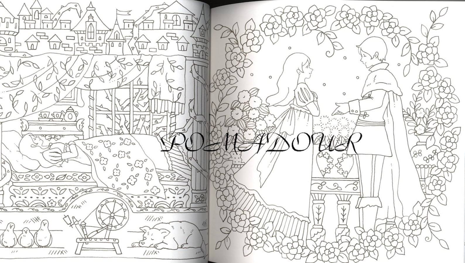 Eriy's World Fairy Tales and Beyond Coloring Book | Etsy Australia