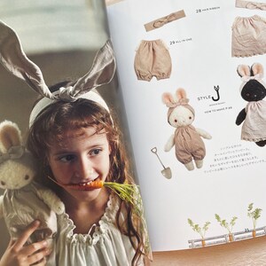 DRESS up Stuffed Animal Rabbits - Japanese Craft Book - Etsy