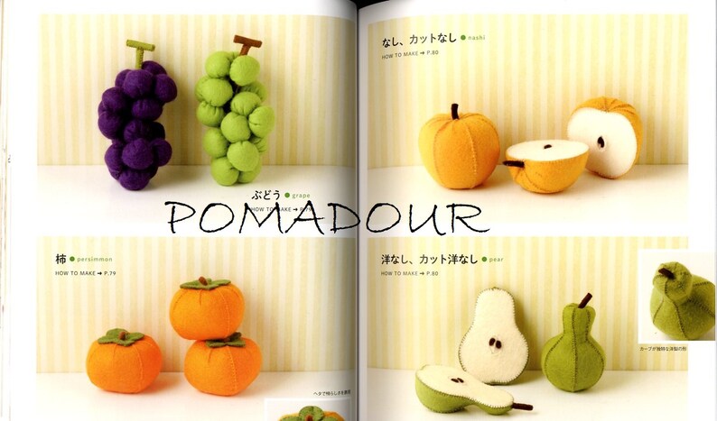 Best Selection Popular FELT VEGETABLES And FRUITS Japanese | Etsy