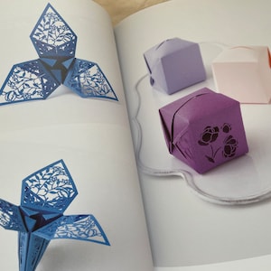 3D Paper Cutting Kirigami Arts Floral Designs - Japanese Craft Book - Etsy