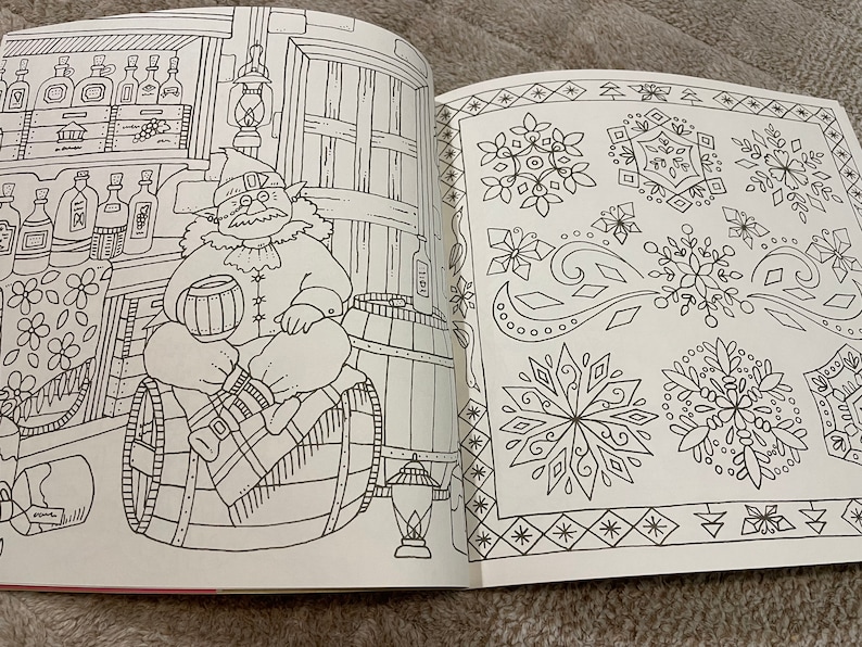 Eriy's World Legends Magics and Fairies Coloring Book - Etsy