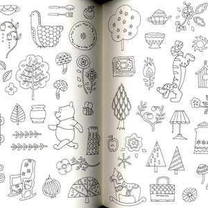 Disney's Coloring Book Japanese Coloring Book - Etsy