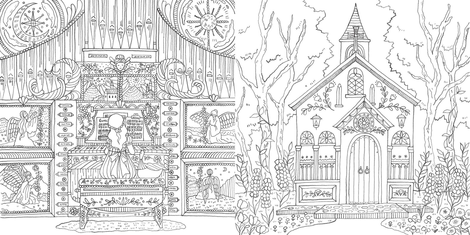 Eriy's Romantic Country Coloring Book Second Tale - Etsy