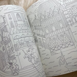 Disney's Coloring Book Japanese Coloring Book - Etsy