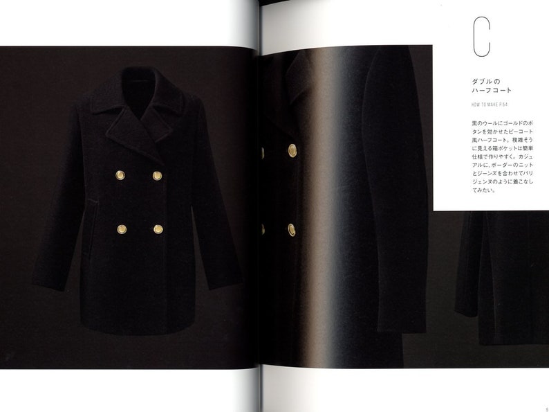 Handmade Coat Book Japanese Craft Book - Etsy