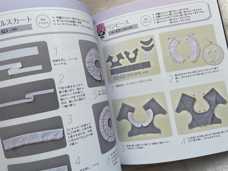 Wawa Doll and Her Outfits - Japanese Craft Book - Etsy