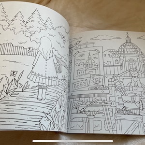 Eriy's World Heritage Coloring Book - Japanese Coloring Book by Eriy - Etsy