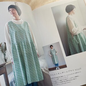 My Aprons and Kappogi Coverall Aprons - Japanese Craft Patterns Book - Etsy