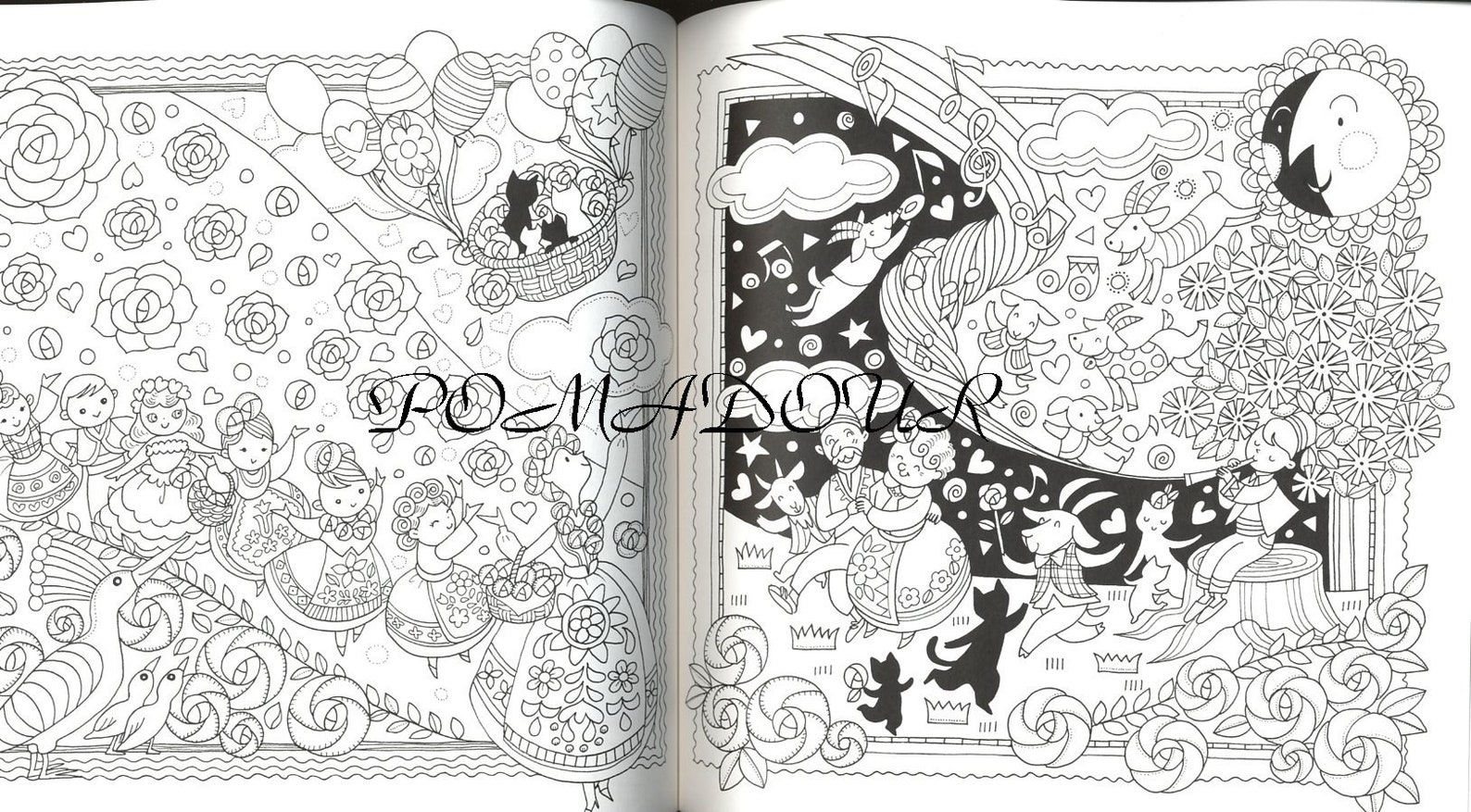 Around the World Trip Coloring Book A Fairy Tale World - Etsy