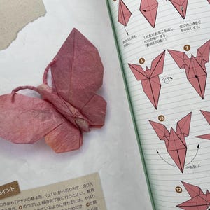 Real Origami Flying Creatures - Japanese Craft Book - Etsy
