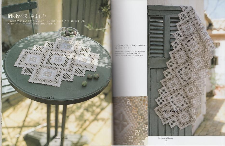 HARDANGER EMBROIDERY Japanese Lace Patterns Book - Etsy