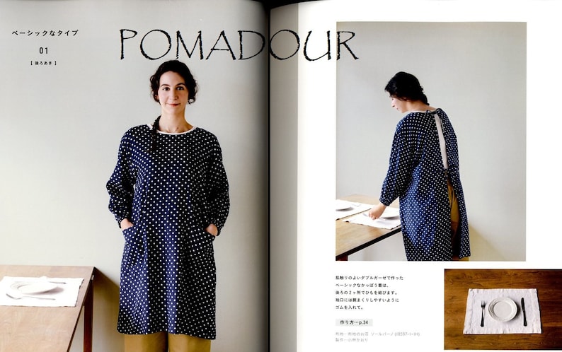 Everyday Coverall Kappougi Aprons kappougi Japanese Craft - Etsy