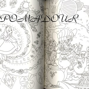 Disney's Shiny Coloring Lesson Book Japanese Coloring - Etsy