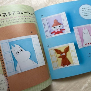 Moomin Origami Japanese Craft Book - Etsy