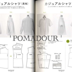 Sewing Pattern Book Shirt and Blouse Japanese Craft Pattern - Etsy