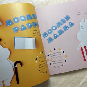 Moomin Origami - Japanese Craft Book - Etsy