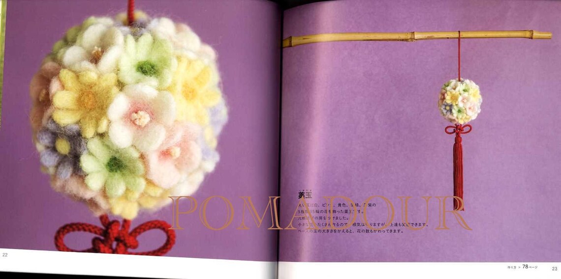 Needle FELT WOOL Cute Japan Motifs Felt De Japan Japanese | Etsy