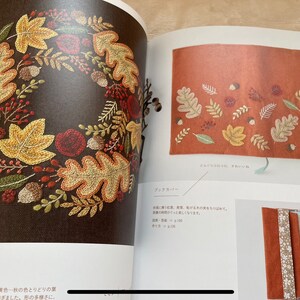 Yula's Wreath 12 Months Botanical Embroidery Japanese Craft Book - Etsy