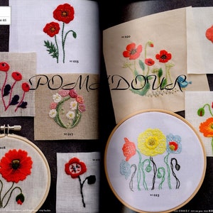 Botanical Embroidery Designs Japanese Craft Book - Etsy