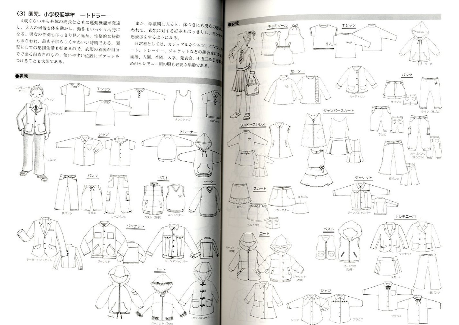 Children Clothes Bunka Fashion Series Garment Design Text Book - Etsy