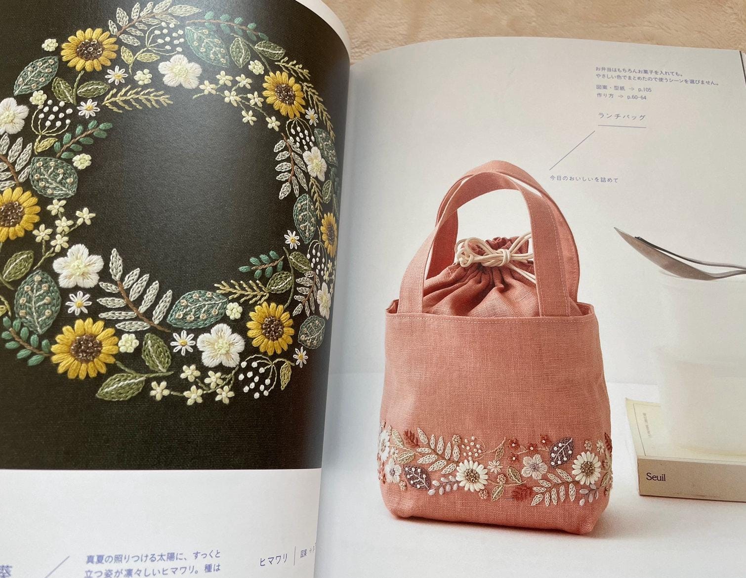 Yula's Wreath 12 Months Botanical Embroidery - Japanese Craft Book - Etsy