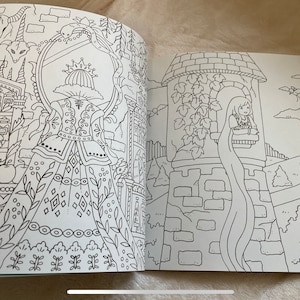 Eriy's World Fairy Tales and Beyond Coloring Book - Japanese Coloring ...