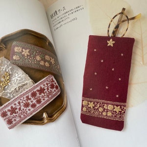Let's Send A Mesage With 100 Botanical Design Embroidery - Japanese ...