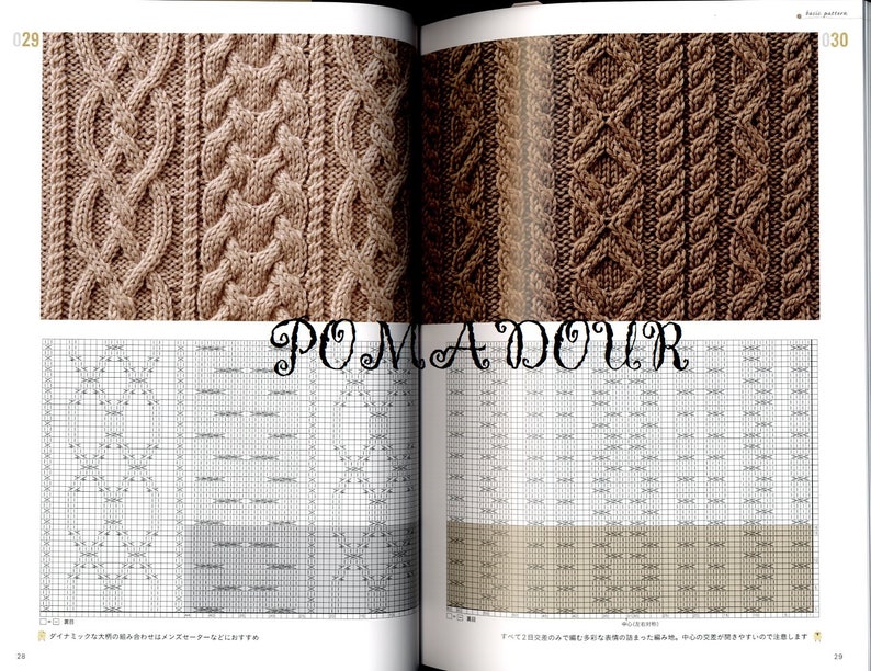 110 Aran Patterns Japanese Craft Book - Etsy
