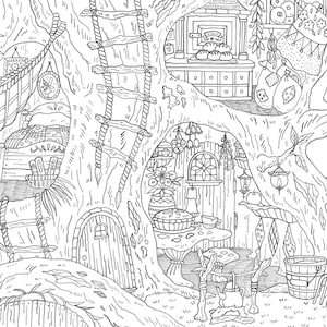 Eriy's Romantic Country Coloring Book Second Tale - Etsy