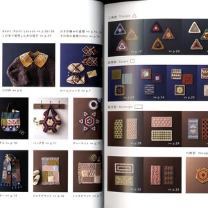 Fun Combinations Patchwork Crochet Items Japanese Craft Book - Etsy